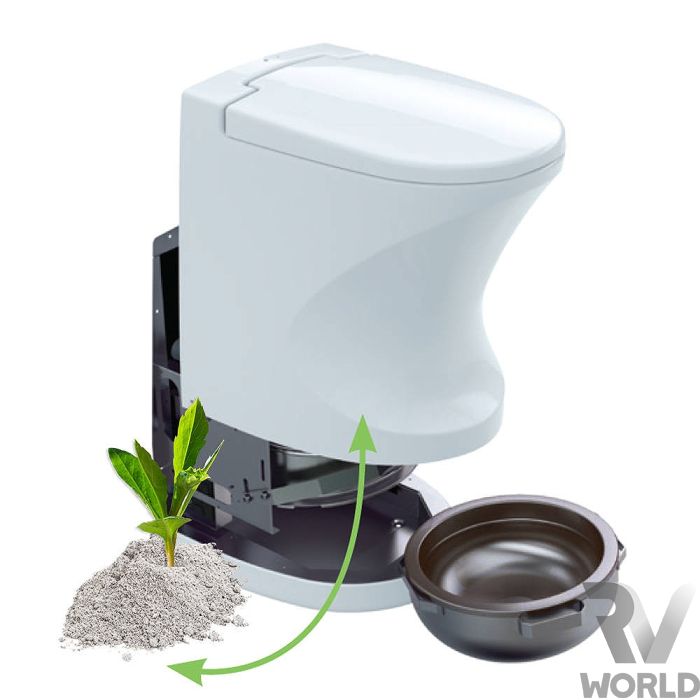 Cinderella Travel Incinerator Toilet Shop RV World NZ