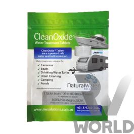 CleanOxide Fresh Water Treatment Tablets - Shop RV World NZ