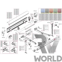 Fiamma F45S Awning Spare Parts - Shop RV World NZ