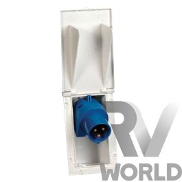 230V Flush Mounted Power Inlet Box For Caravans & Motorhomes - Shop RV ...