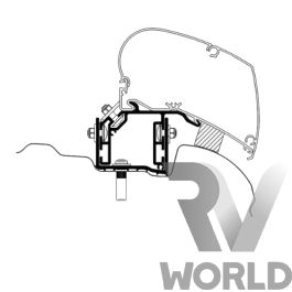 Thule 6300 Awning Adapter Kit for Crafter 2017+ - Shop RV World NZ